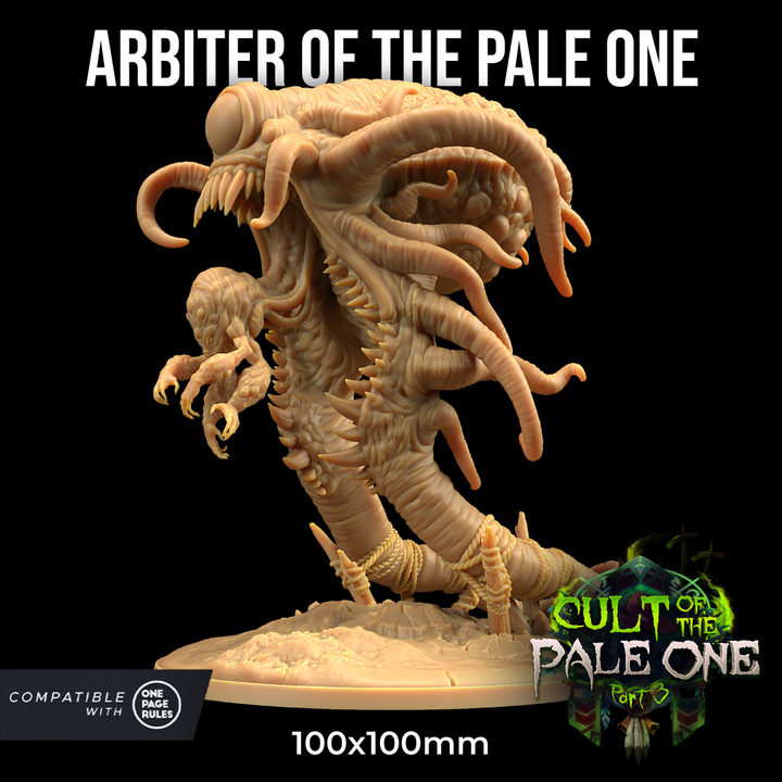 3D Printable Cult of The Pale One Pt. 3 | Soldier Tier | PRESUPPORTED 3D File Logo by The Dragon ...
